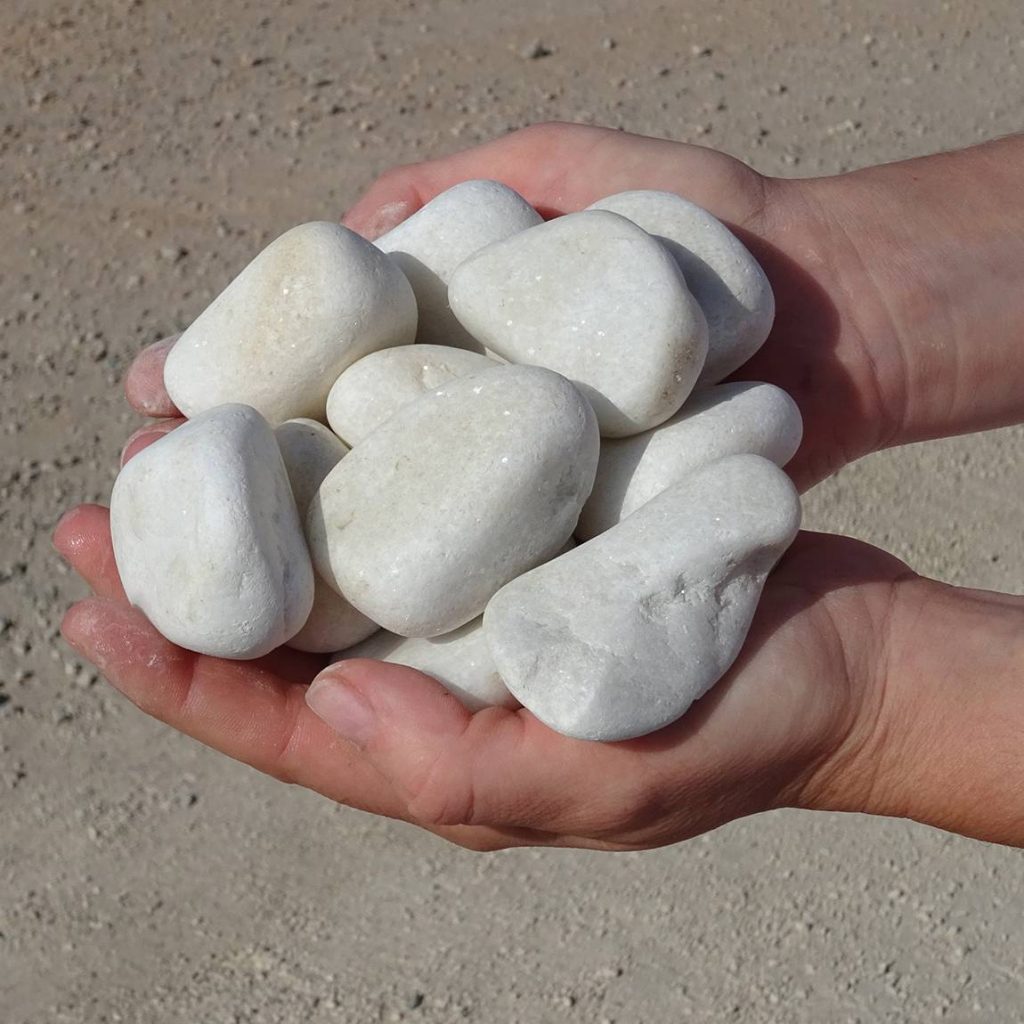 Galets blanc pur 20/30 - Planète gravier